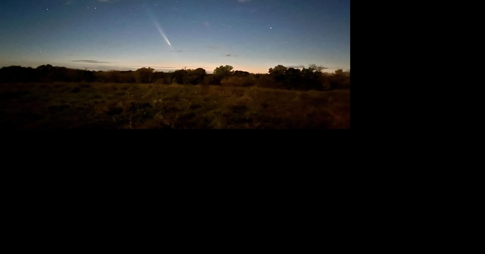 Viewers capture photos of rare comet passing by Earth in October ...