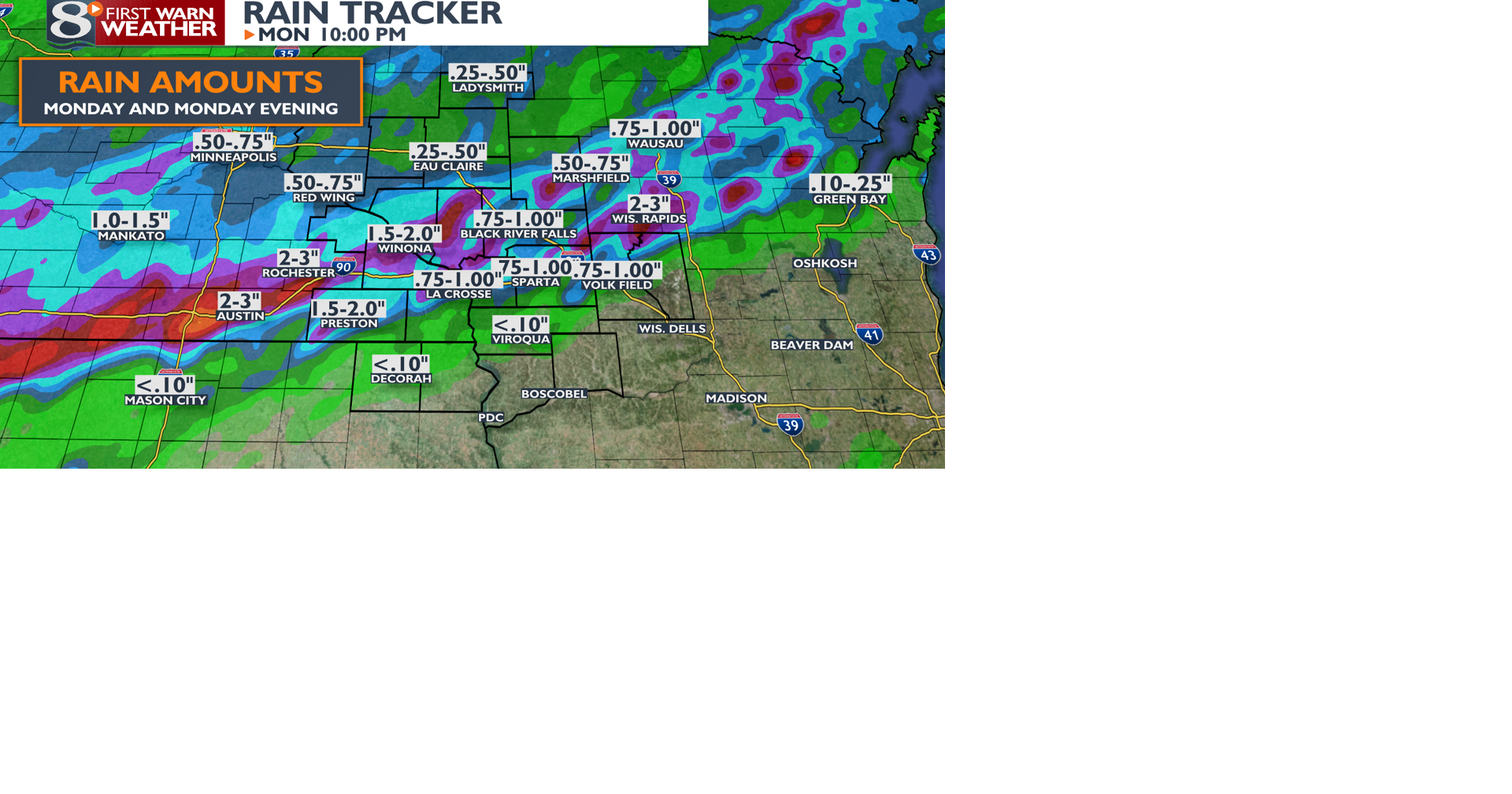 Rain Tracker-EXHRRR-RANGES.png | | news8000.com