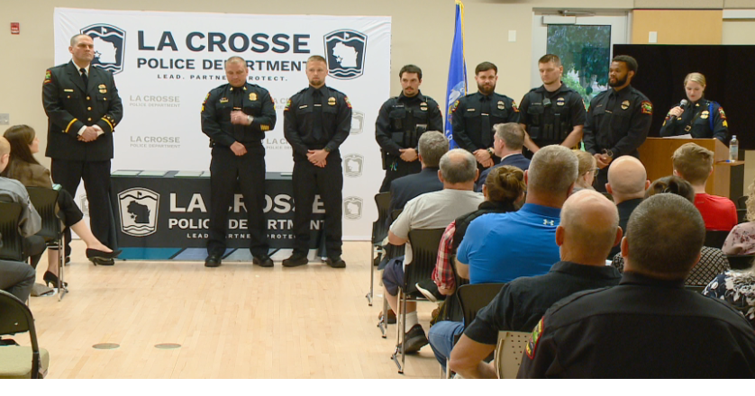 La Crosse Police Department award ceremony | News | news8000.com