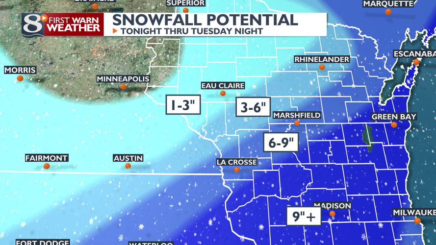 Heavy Snow & Drifting Ahead | Forecast | news8000.com