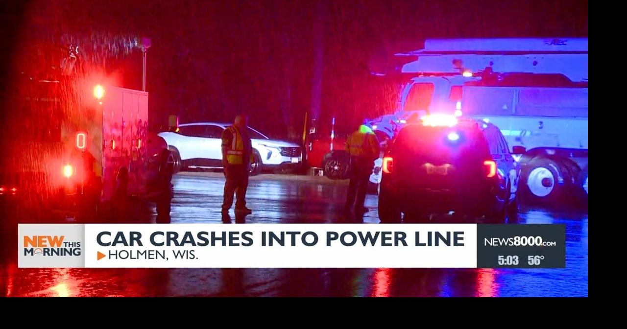Car Crashes Into Power Line | News | news8000.com