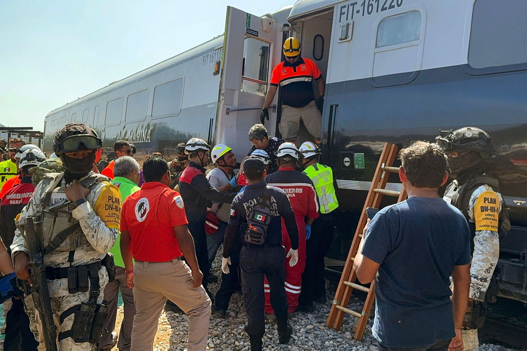 At least 13 dead after Mexico’s Interoceanic Train derails | National ...