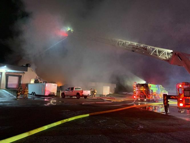 Friday night structure fire in Sparta completely destroys suite | Local ...