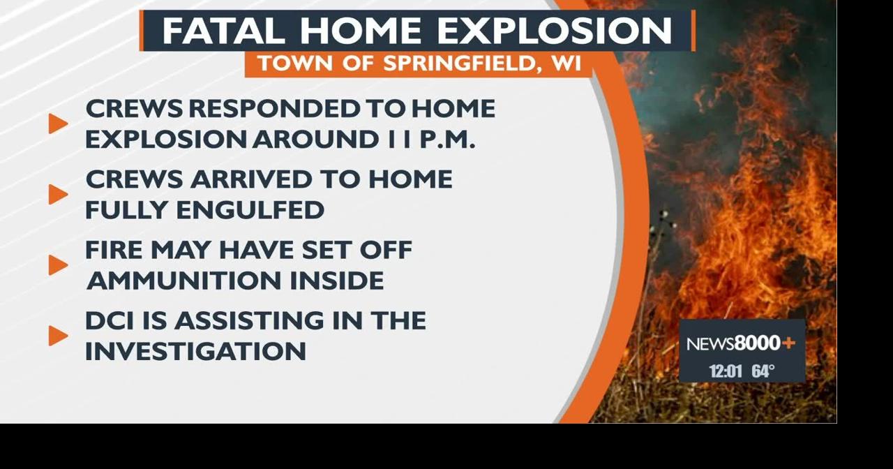 One killed in Wisconsin home explosion, fire | News | news8000.com