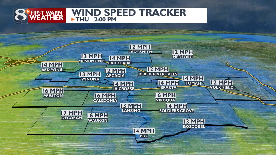 Wet and windy conditions return tomorrow | Forecast | news8000.com