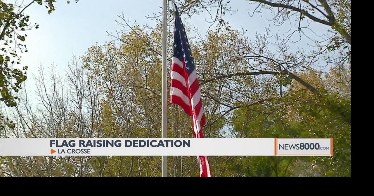 Flag dedication ceremony marks addition to military memorials in La ...