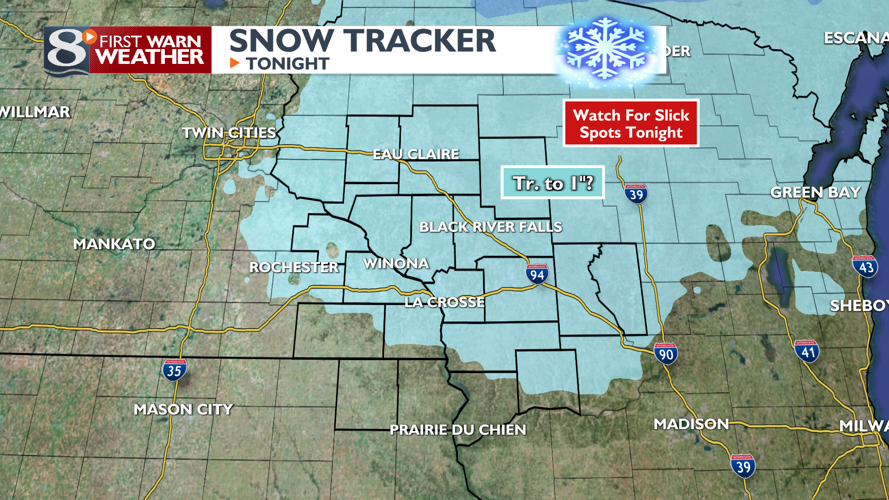 Scattered Snow Showers Through About Midnight, Blustery Winds Too ...