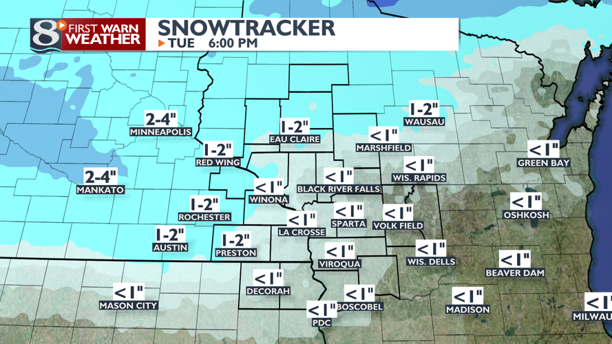 Snow Possible Mainly North Today. Winter Storm Impacts Later This Week ...