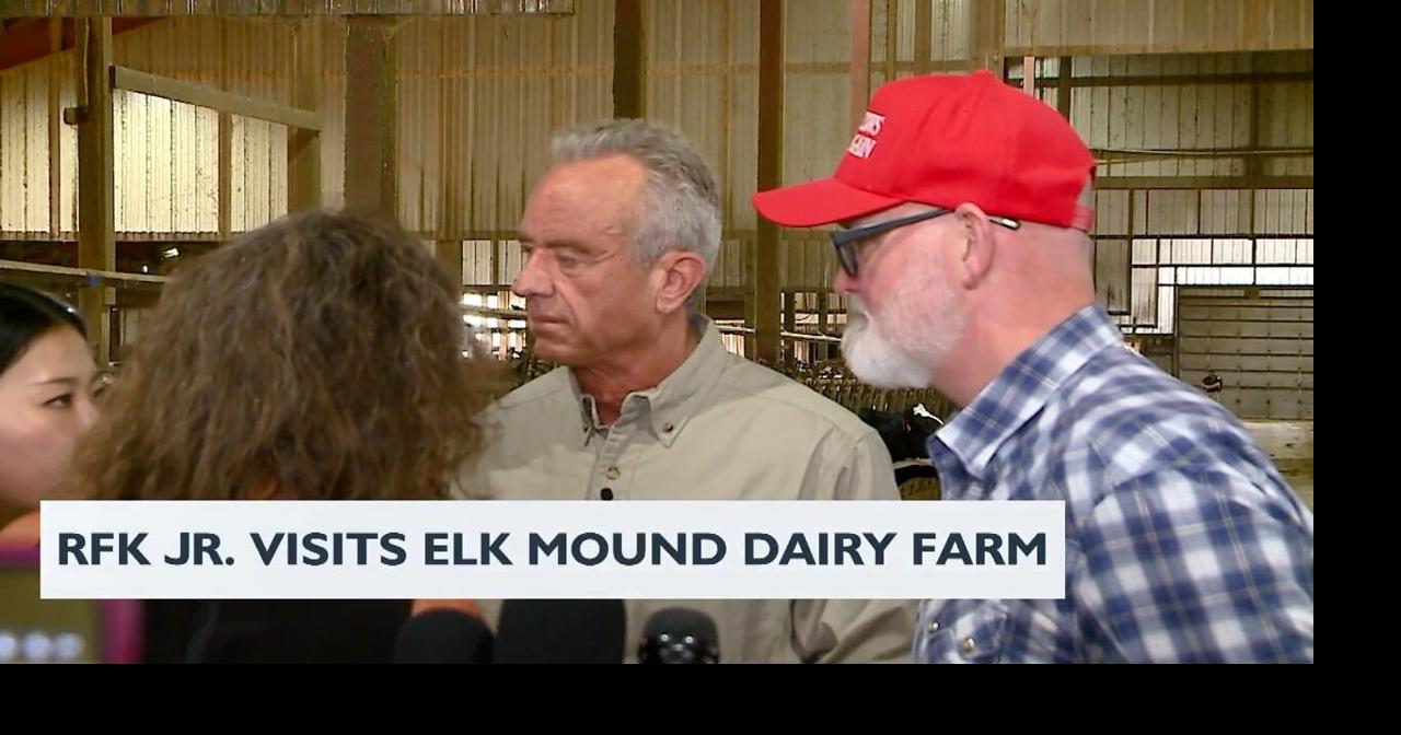 RFK Jr. joins Van Orden at Dunn County dairy farm in surprise visit ...