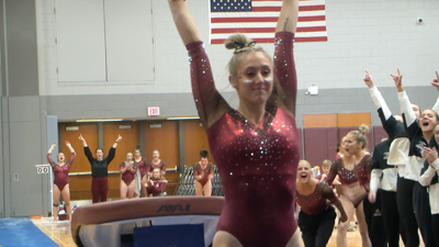 UWL Eagles soar in gymnastics home opener | UW-La Crosse | news8000.com