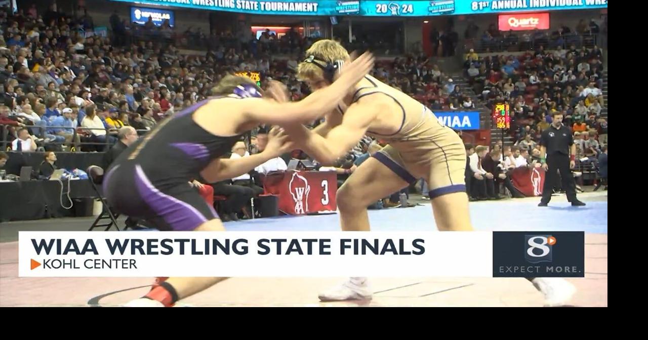 Shramek, Malin, Fitzpatrick all win second WIAA Wrestling State Title ...