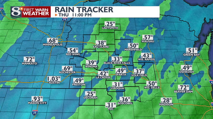 More Rain & Storms Later this Morning & Afternoon | Forecast | news8000.com