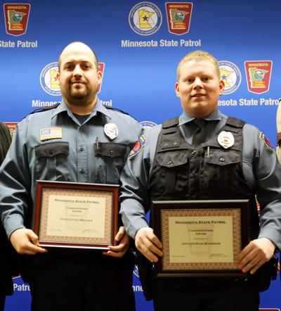 2 La Crescent police officers honored for lifesaving actions | Crime ...