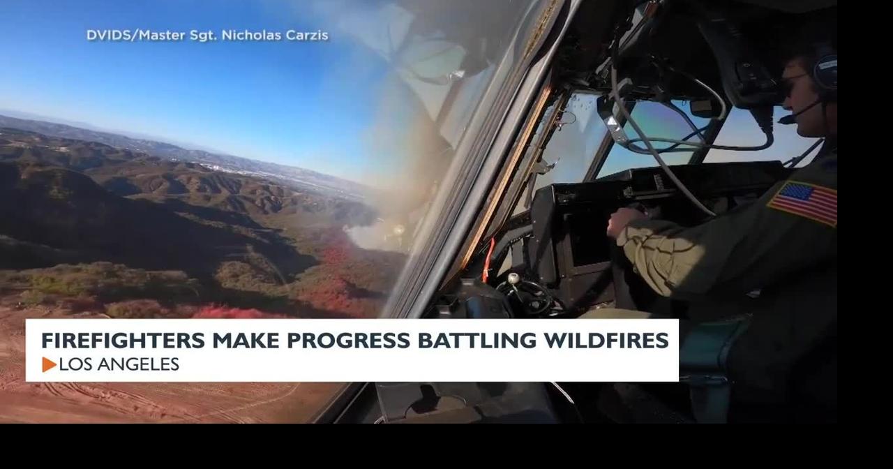 Firefighters making progress against California fires | News | news8000.com