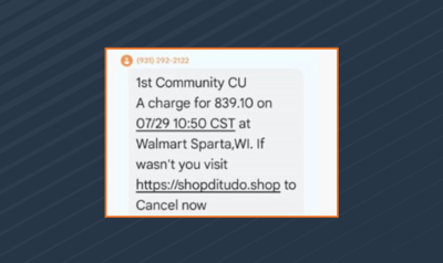 1st Community Credit Union warns customers of text message scam | Crime ...