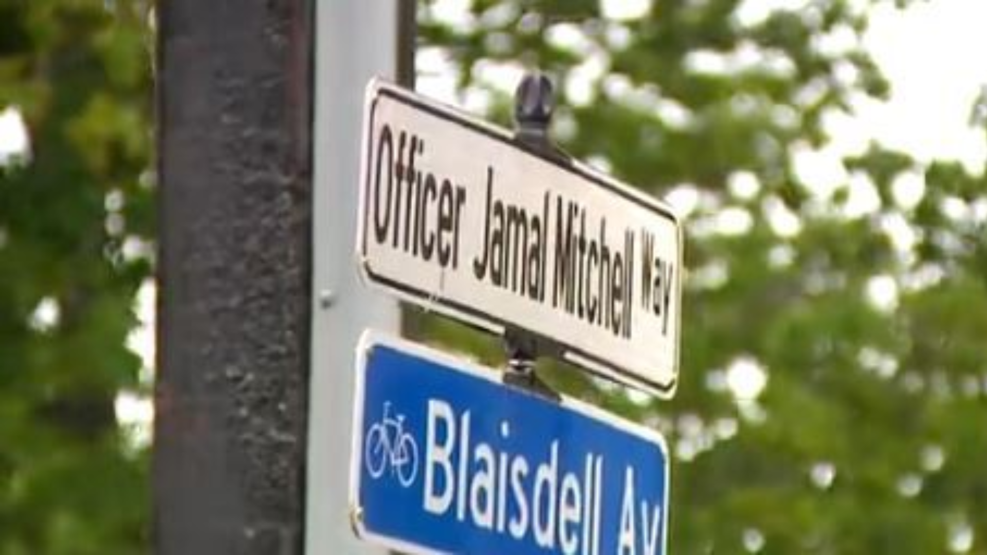 Friends, family and community gather to honor Officer Jamal Mitchell ...