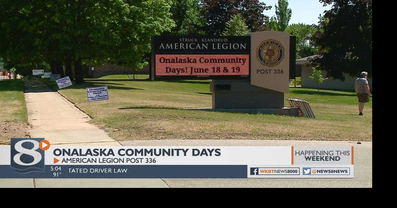 Onalaska Community Days underway at American Legion Post 336 | Entertainment | news8000.com