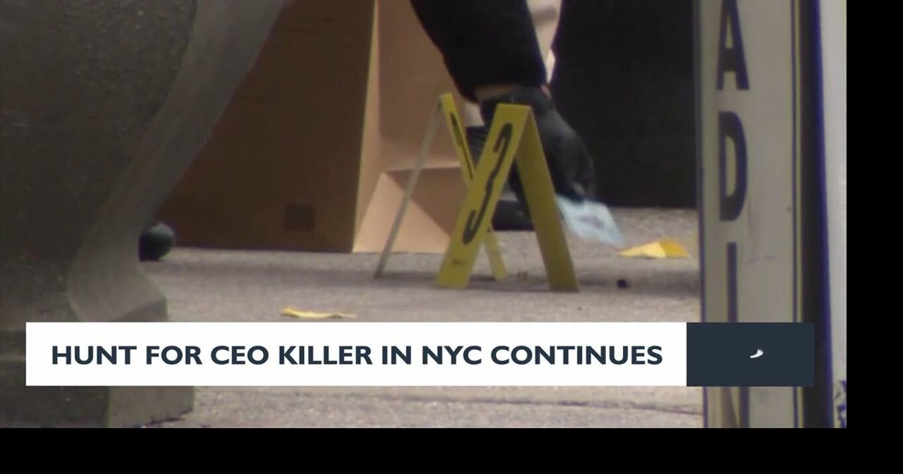 Hunt for CEO killer in NYC continues | News | news8000.com