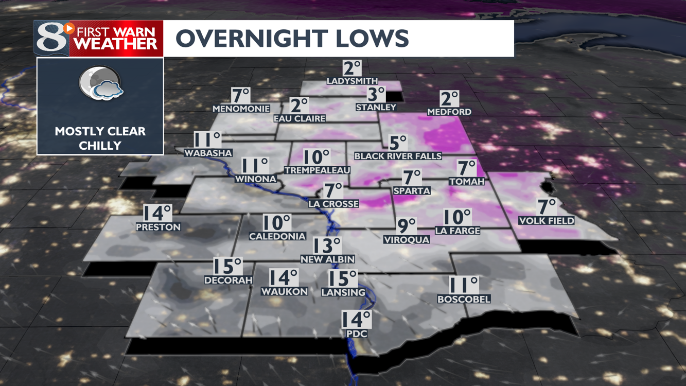 Freezing drizzle possible Sunday with warmer weather in the week ahead ...