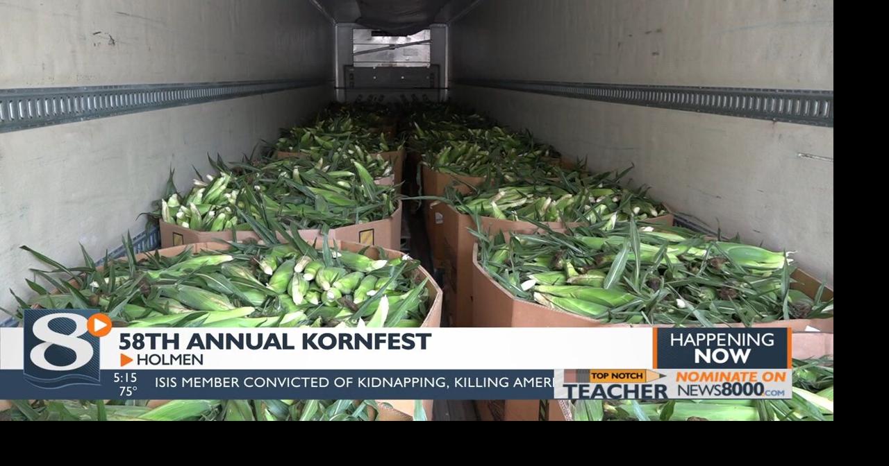 58th annual Holmen Kornfest getting underway | Events | news8000.com