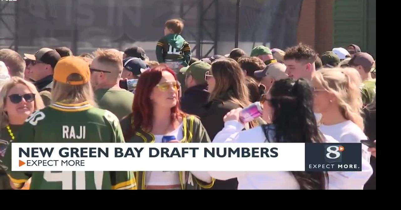 New Green Bay draft numbers | News | news8000.com