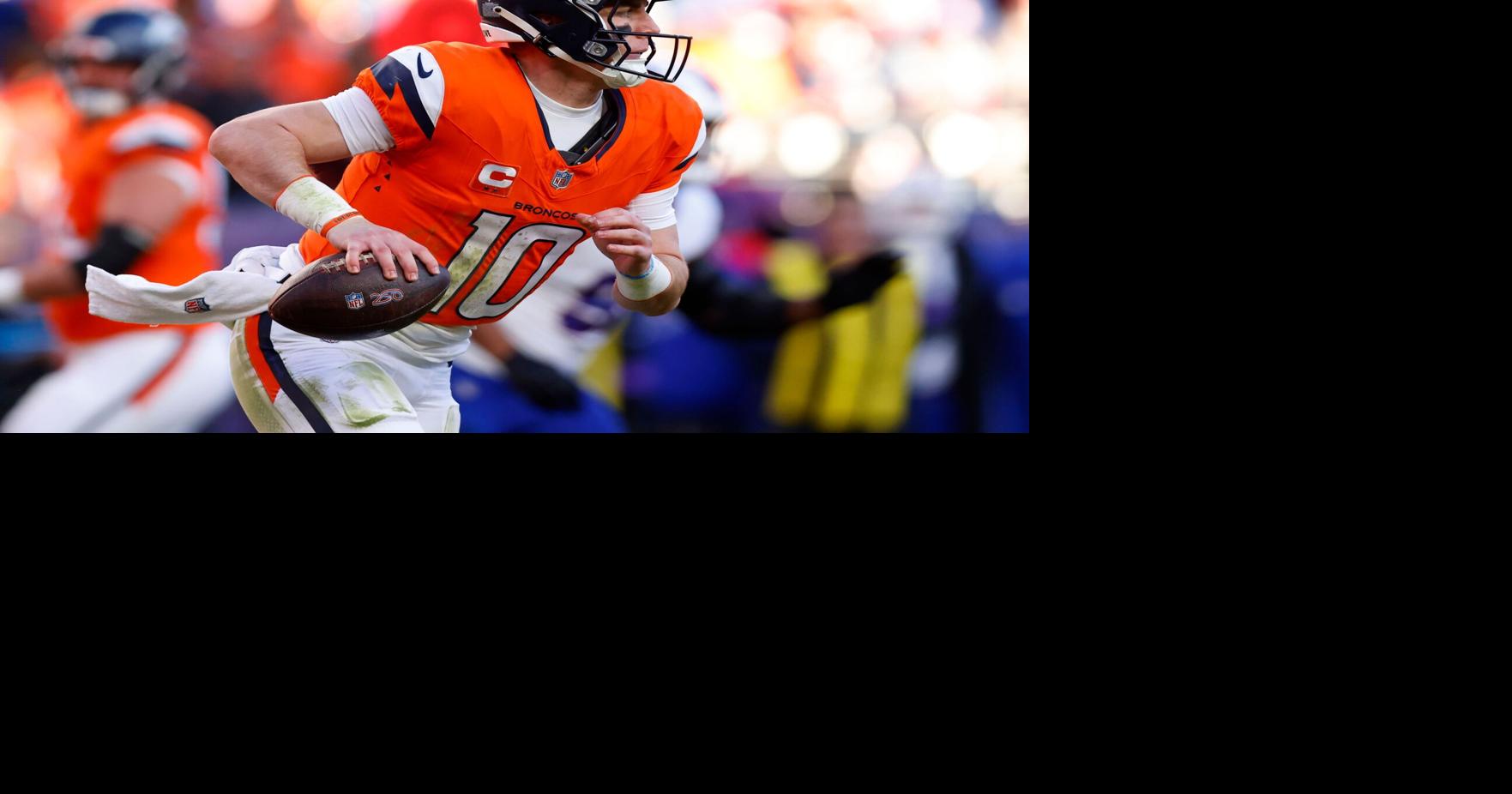 Bo Nix suffers broken ankle while leading Broncos to playoff win over ...