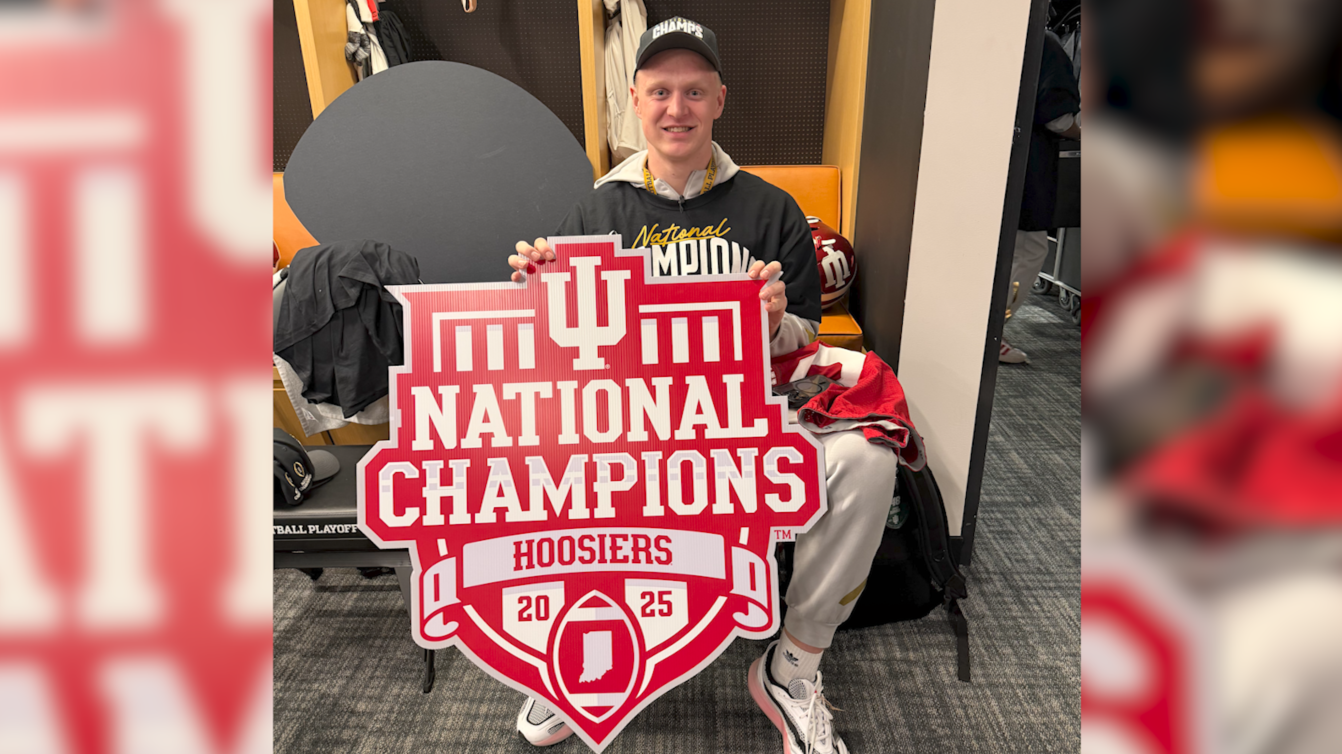 Prairie du Chien's Thiry celebrates championship with Indiana Hoosiers ...