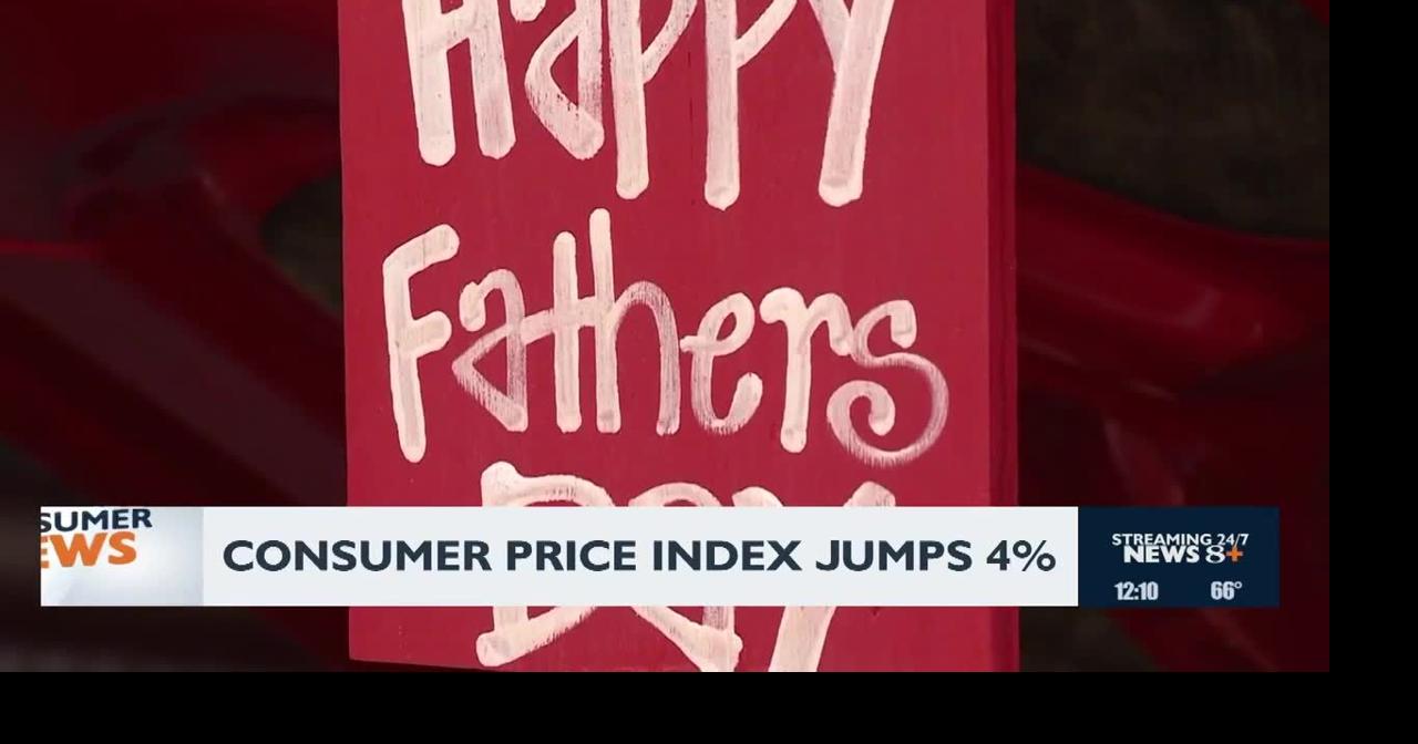 Consumer headlines: Consumer price index jumps 4% | News | news8000.com