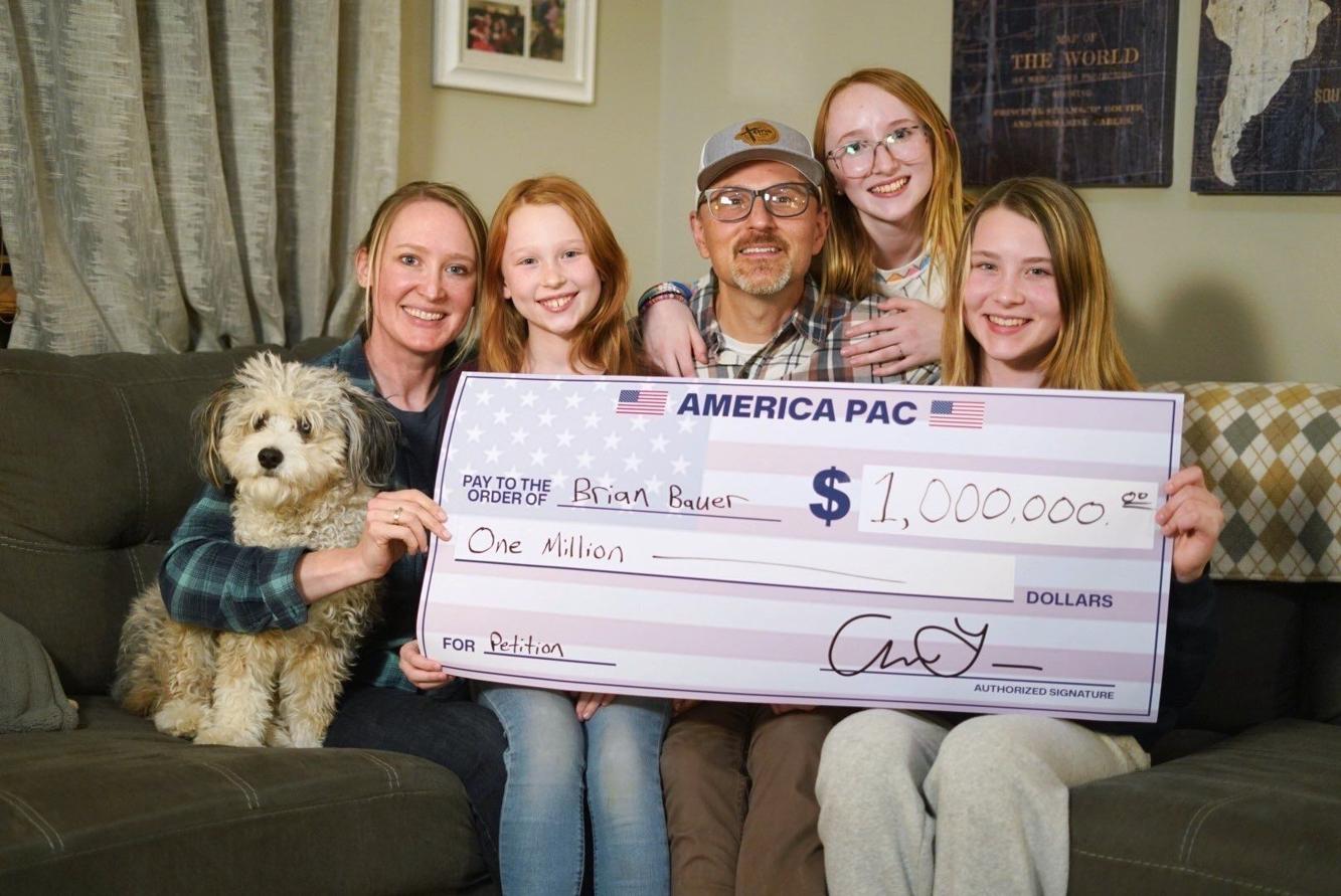 Eau Claire man wins $1 million from Elon Musk's America PAC lottery ...