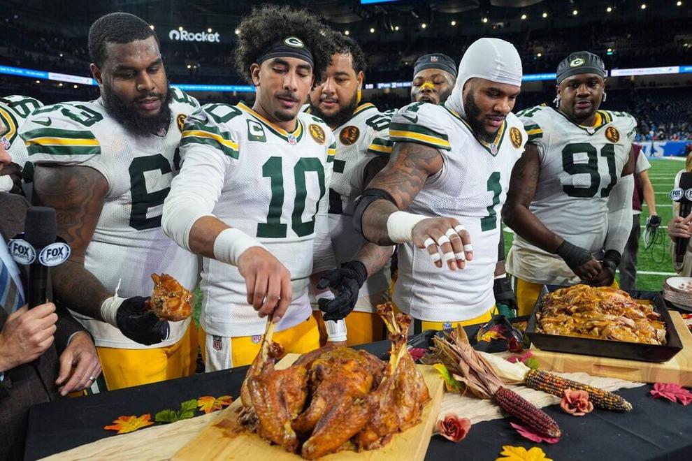 Love serves up Thanksgiving feast as Packers beat Detroit | Green Bay ...