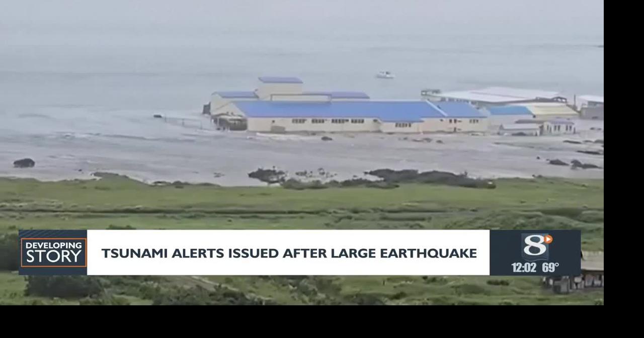 Tsunami alerts issued after earthquake | News | news8000.com