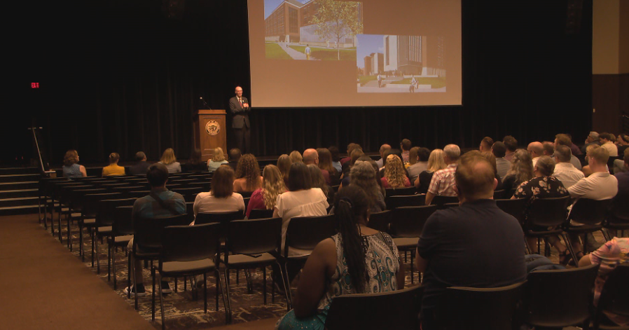 UWL Chancellor James Beeby gives debut welcome address | Local News ...