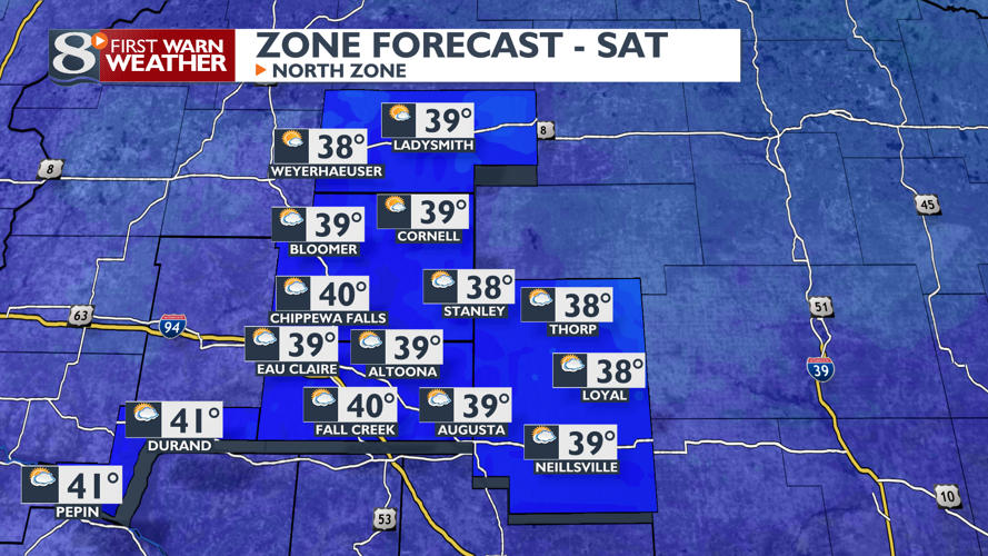 Some light snow returning Saturday Night | Forecast | news8000.com