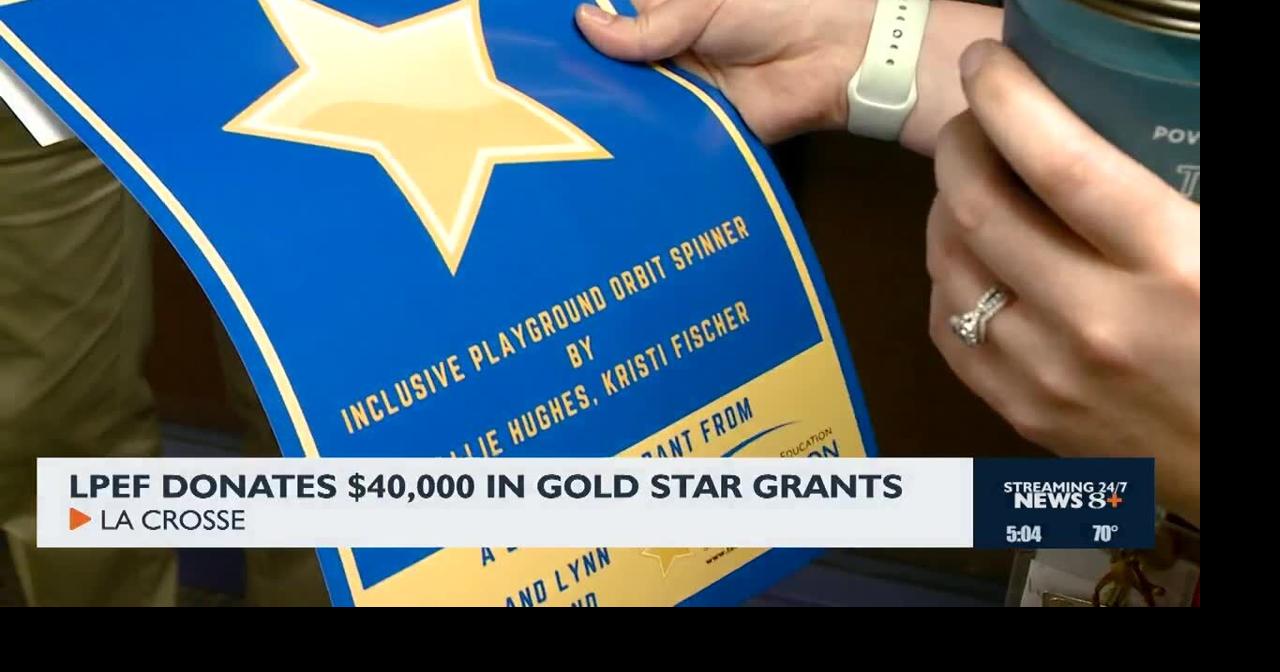 Lpef Donates 40 000 In Gold Star Grants News News8000