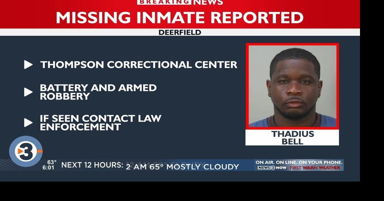 Dept. of Corrections searching for man reported missing from Thompson ...