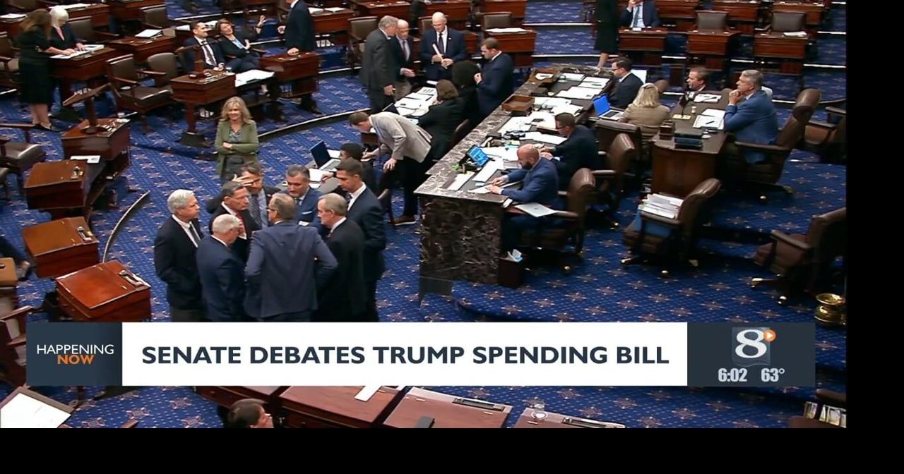Senate debates Trump spending bill | News | news8000.com