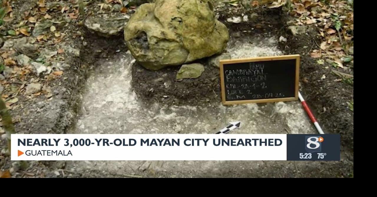 Nearly 3,000 year-old Mayan city unearthed | News | news8000.com