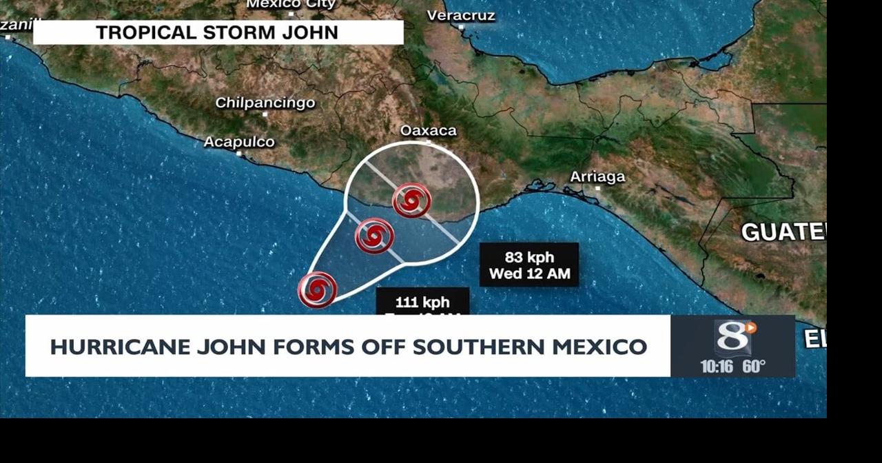 Hurricane John Forms Off Southern Mexico | News | news8000.com