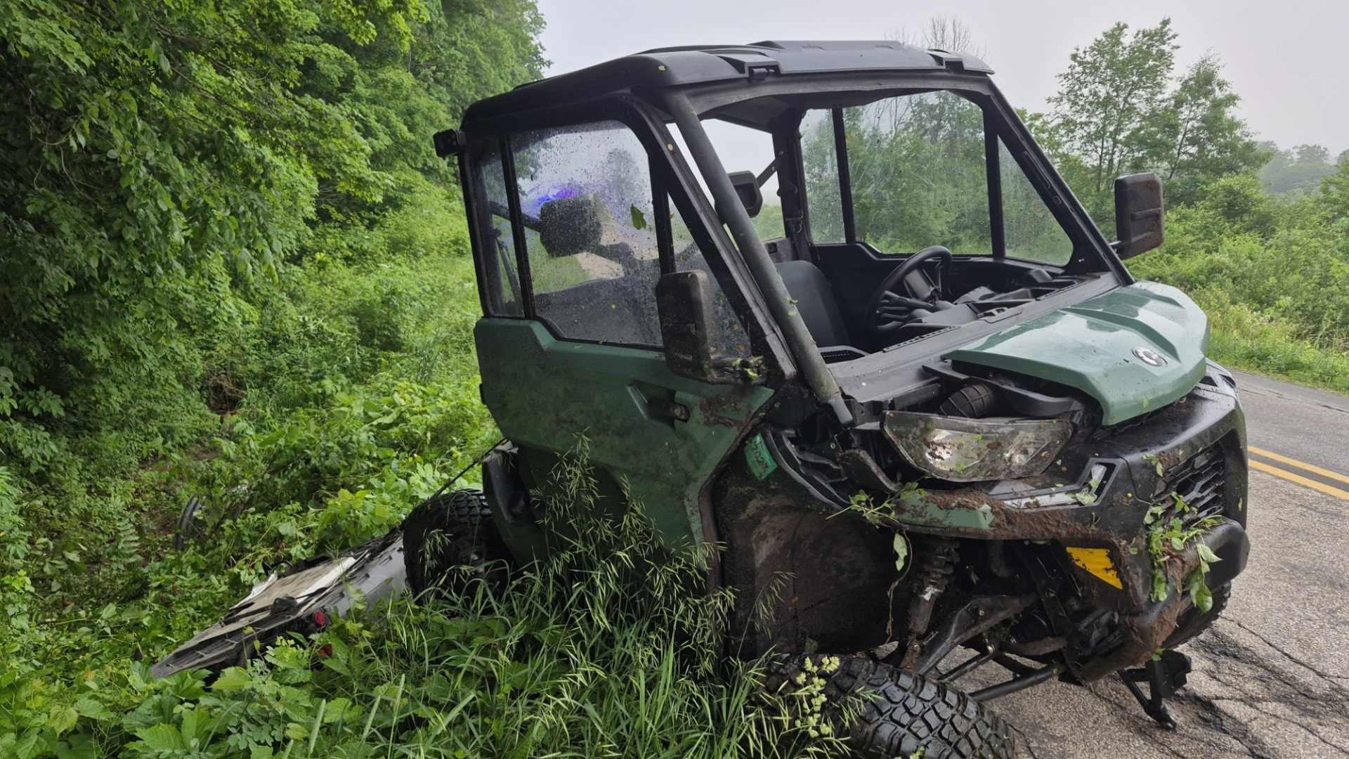 UTV operator injured after deer strikes vehicle on County Road EE ...