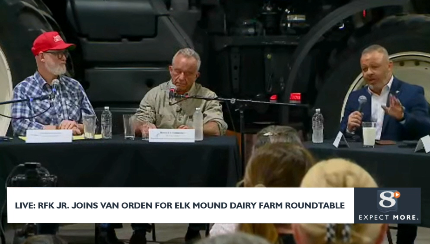 RFK Jr. joins Van Orden at Dunn County dairy farm in surprise visit ...
