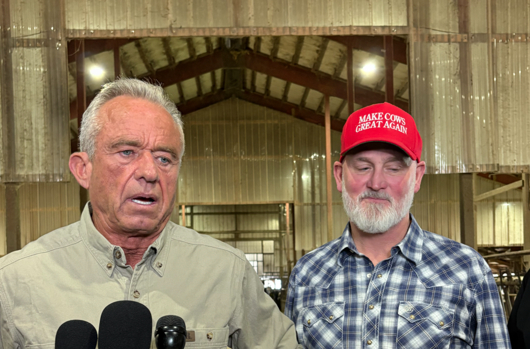 RFK Jr. joins Van Orden at Dunn County dairy farm in surprise visit ...