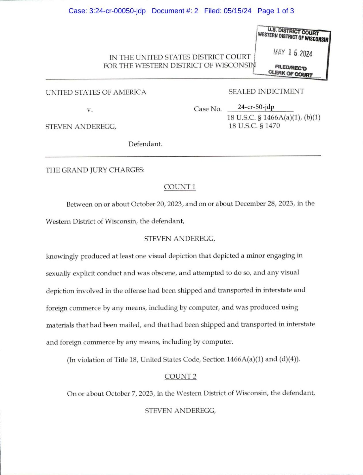 Holmen man indicted for using generative AI to produce thousands of ...