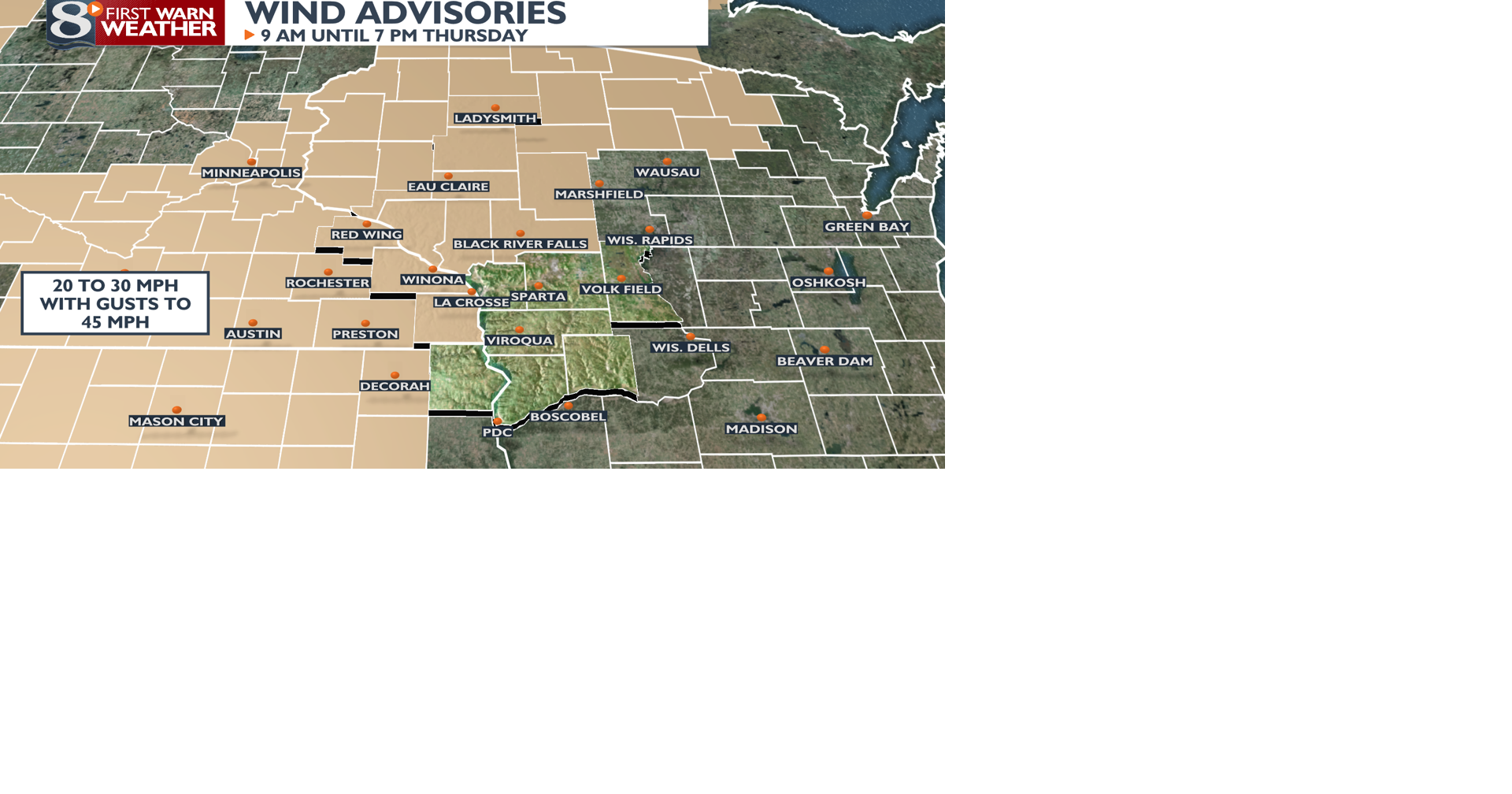 Wind Advisories DMA.png | | news8000.com