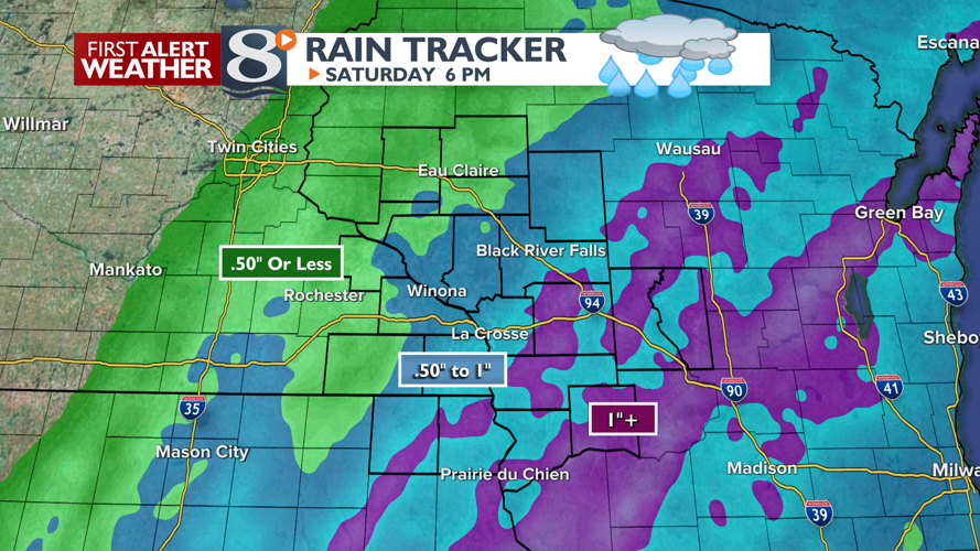 Periods of Rain Still Likely Today -Bill Graul | Forecast | news8000.com