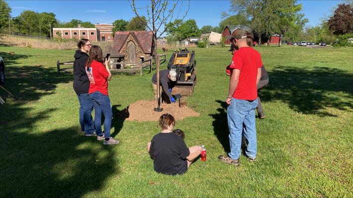 Family honors Alexavier Pedrin with tree planting in Myrick Park ...