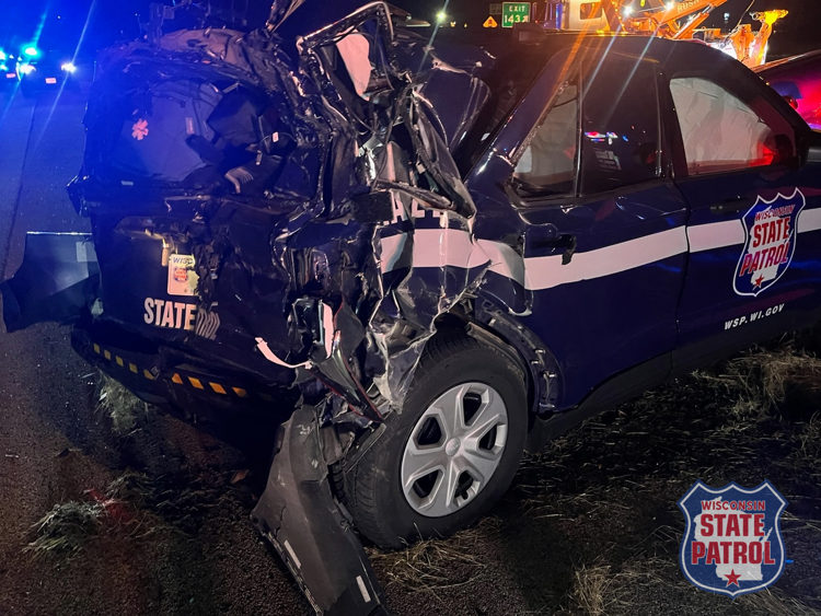 Two killed, Wisconsin State Patrol trooper injured in I-94 crashes near ...
