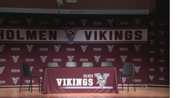 Holmen holds National Signing Day as 17 Vikings sign Letters of Intent ...