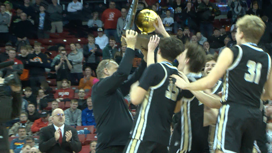 Luther brings home a gold ball as the Knights beat Kenosha St. Joseph ...