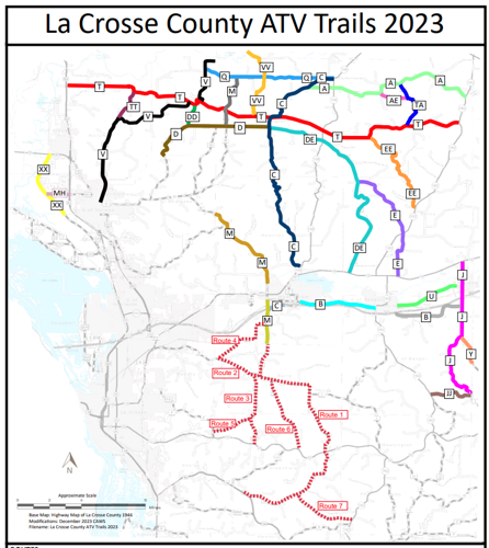 La Crosse County board approves new ATV routes | Local News | news8000.com