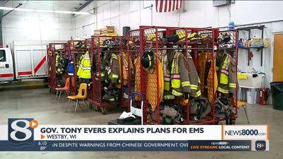 Evers touts $8 million statewide EMS expansion during Westby visit ...